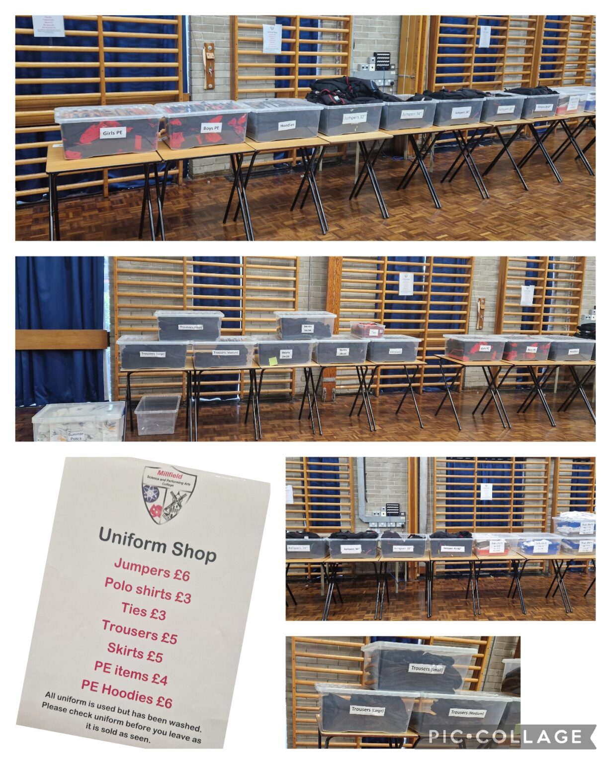Uniform Shop – Millfield Science & Performing Arts College